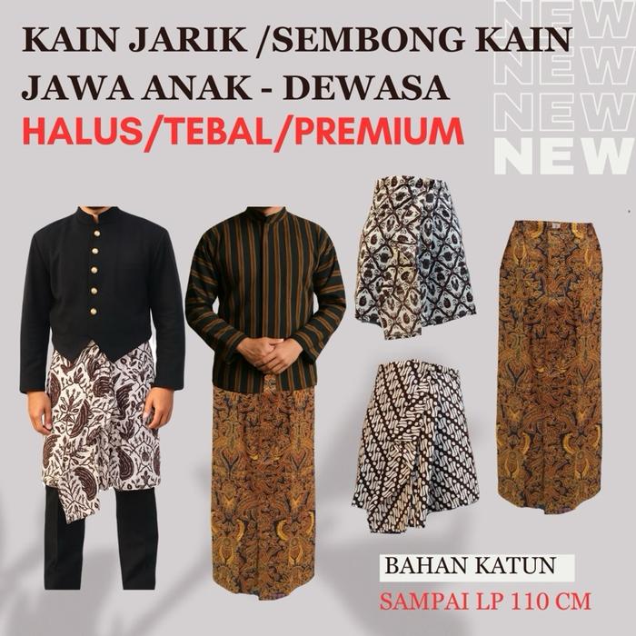 Jual Kain Barik Jarik Jadi / Sembong Pria Anak dan Dewasa - Sembong ...