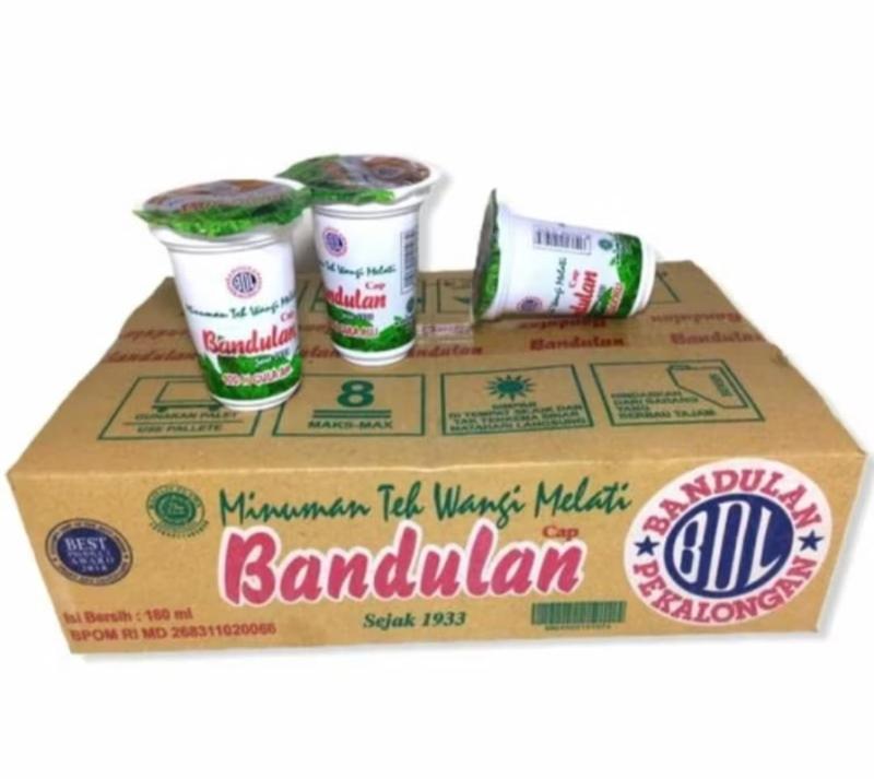Teh Bandulan Gelas 1 Dus isi 24 cup - Minuman Teh dengan Gul - Shop ...