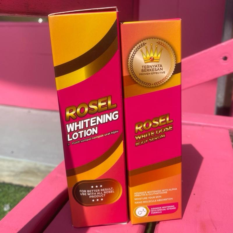 Set combo lotion+serum rosel whitening - TikTok Shop Malaysia