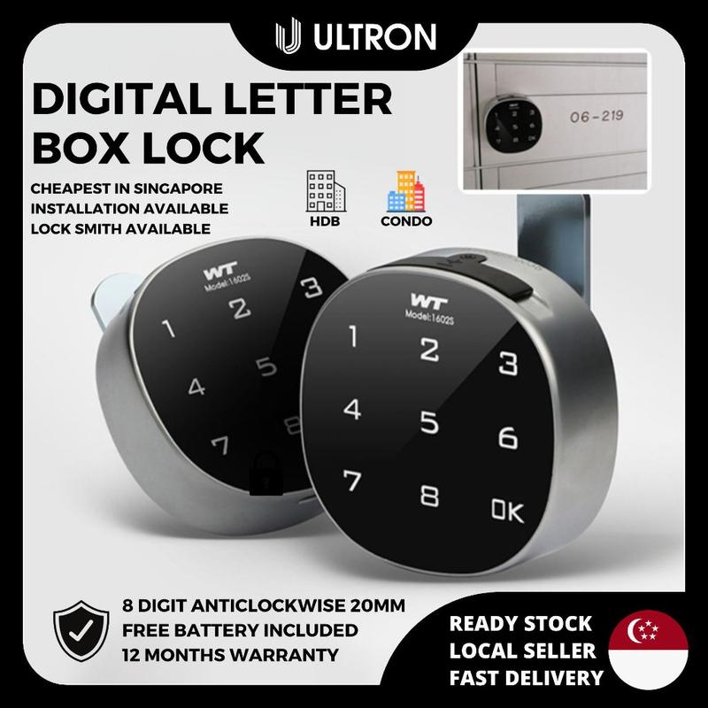 SG | Letter Box Digital Lock WT Letterbox Keyless Mailbox 20mm - TikTok Shop Singapore