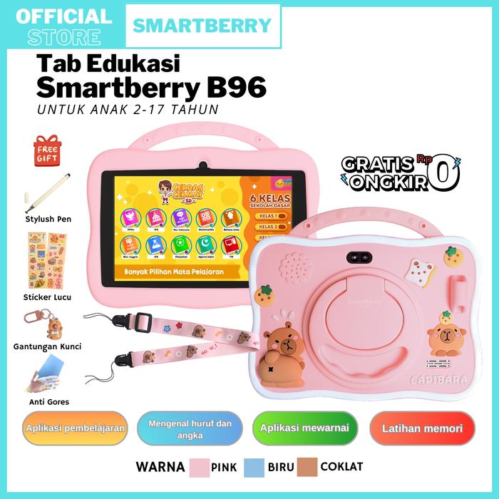 Promo SMARTBERRY Smartberry Kids Study Tab B95 / B96 - Tablet Anak ...