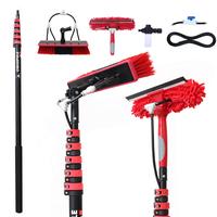Jual 24ft water fed pole window cleaning system solar panel washing ...