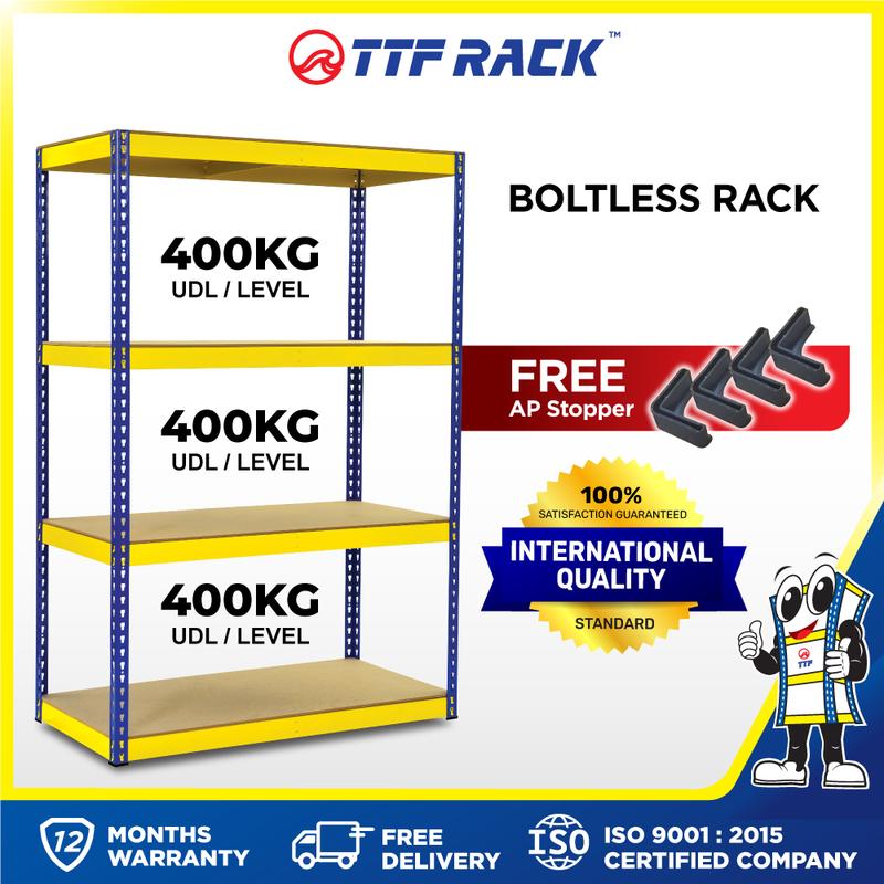 TTFRack BOLTLESS RACK H213-244cm D31-61cm/Shelf Rack Rak Bes - TikTok ...