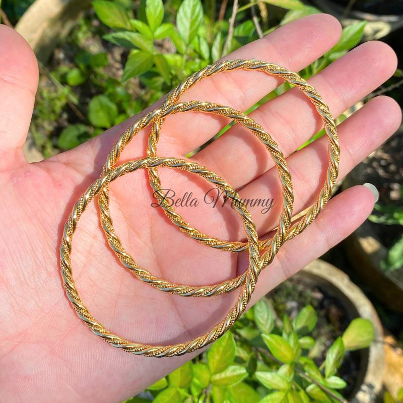 Gelang Tali Emas Suasa Dewasa Rope Bangle Emas Suasa Plated - TikTok ...