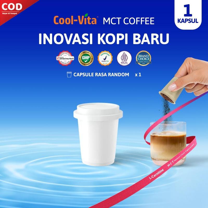 [FREE GIFT DHA Collagen Gummy] Coolvita MCT Coffee Capsule isi - Shop ...