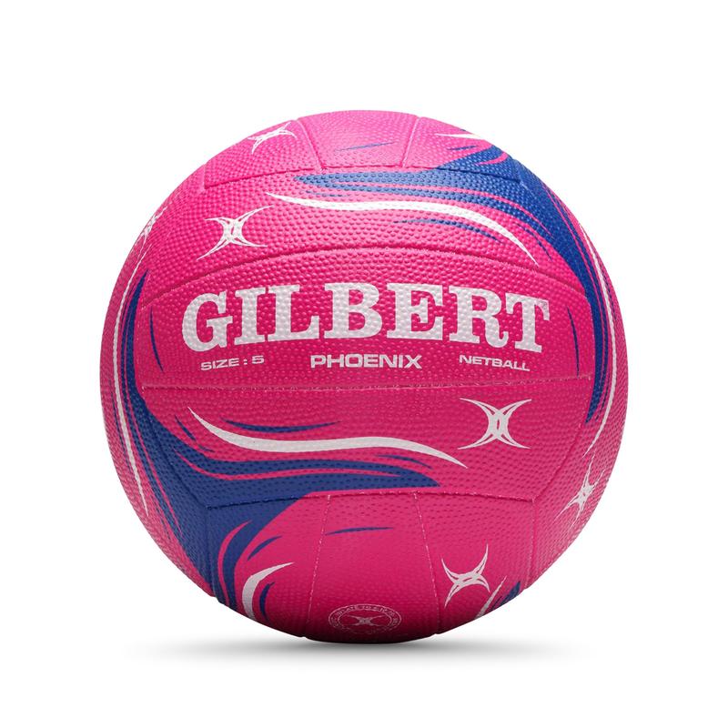 Gilbert Phoenix Match Netball - Pink (Size 5, 4) - TikTok Shop Malaysia