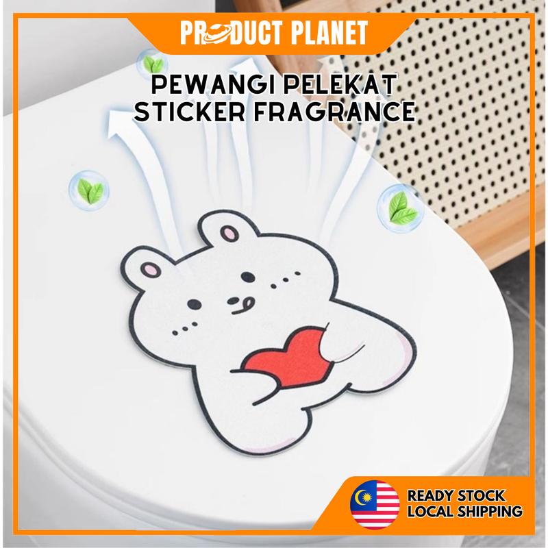 READY STOCK | Toilet Deodorant Sticker Fragrance Sticker Pewangi ...