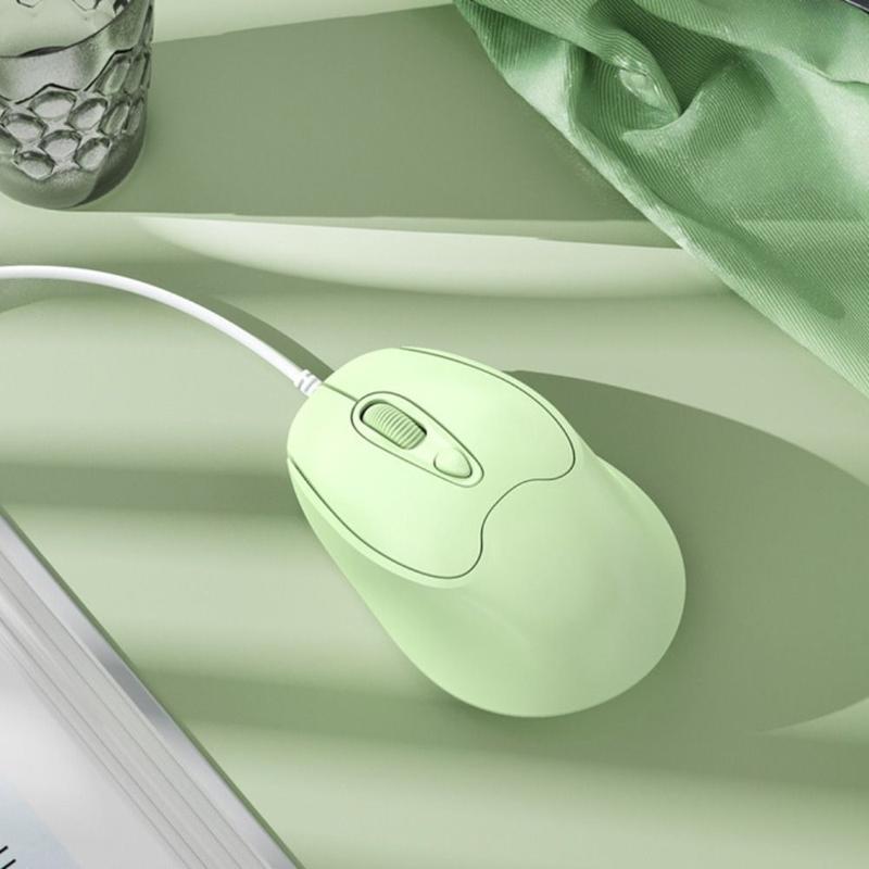 Cute Mause ABS Wired Mute Mouse Type C USB Type C Wired Mous - TikTok ...