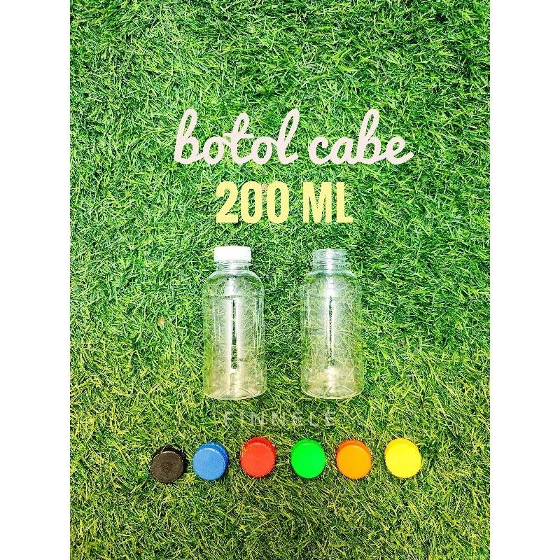 Botol Cabe 200ml / Botol Plastik 200ml / Botol Jus / Botol Susu - Shop ...