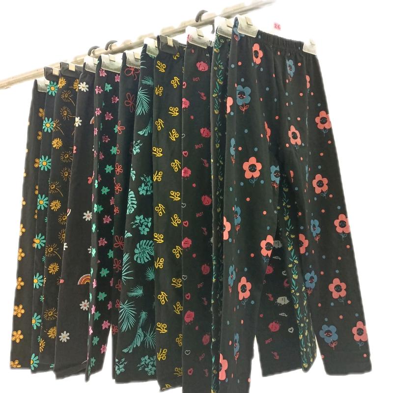 leggings kids 5pes combo pak satu size warna hitam corak random ...