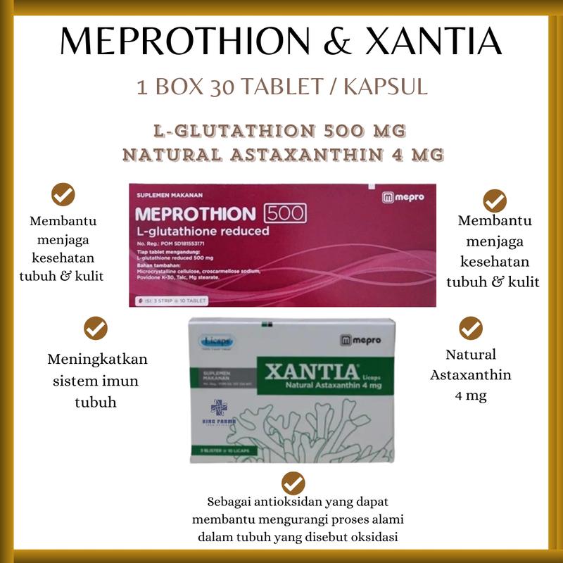 BEST SELLER Bundling 1 Box Meprothion & 1 Box Xantia Licaps - Shop ...