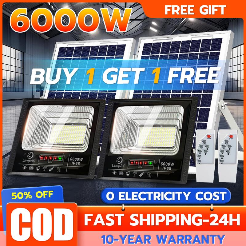 Buy 1 get 1 free Solar Light Outdoor 2000W LED Light outdoor - TikTok ...