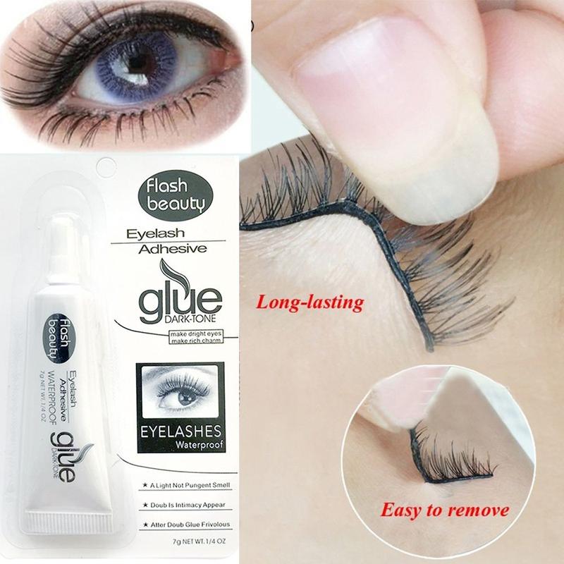 White Safe Waterproof Strong Moderate Double Eyelid Glue Eyelash ...