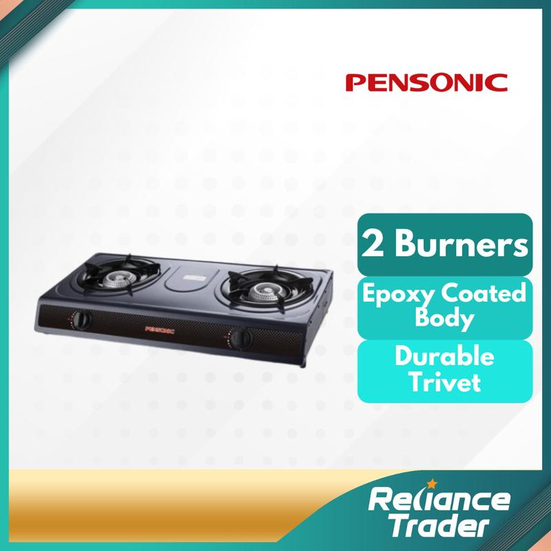 Pensonic Expoxy Coated Body Double Gas Stove PGC-26N - TikTok Shop Malaysia