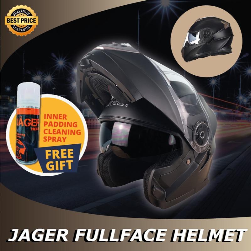 JAGER Motorcycle Helmet Motor Topi keledar motorcycle helme - TikTok ...