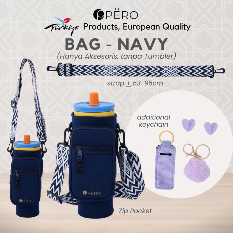 [JORDI ONSU] Pero Tas Tumbler + FREE CUPI CHARM / Tas Selempang Botol ...