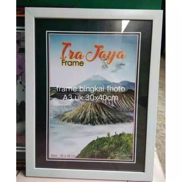 Bingkai/frame photo A3 uk.30x40cm (17R) hiasan rumah/dinding/Foto ...