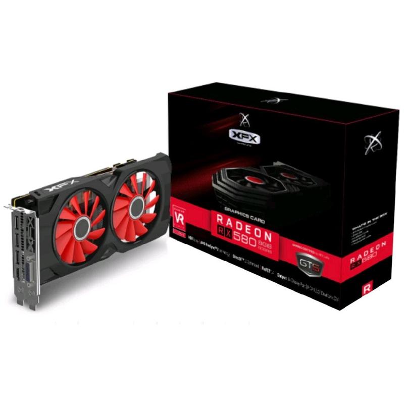 XFX AMD Radeon RX580 8GB GDDR5 256-BIT VGA GAMING EDITING DUAL - Shop ...