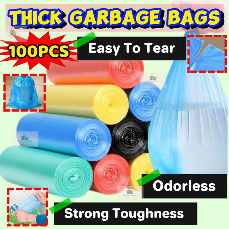 Thick Garbage Bags Portable Trash Rubbish Bin Large Capacity - TikTok ...