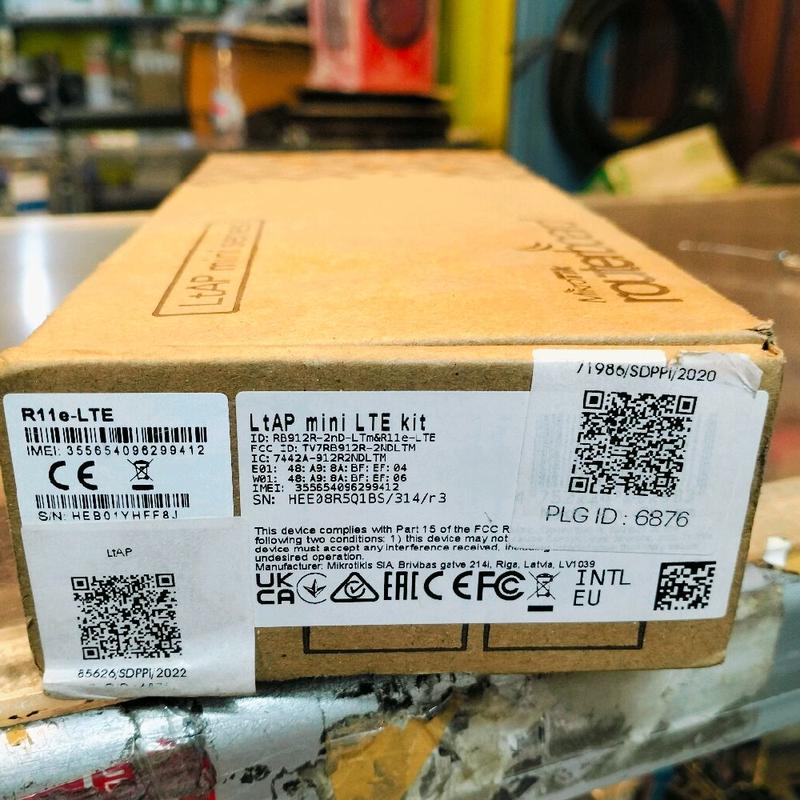 mikrotik LtAP mini LTE kita RB912R-2nD-LTm/R11e-LTE termurah ...
