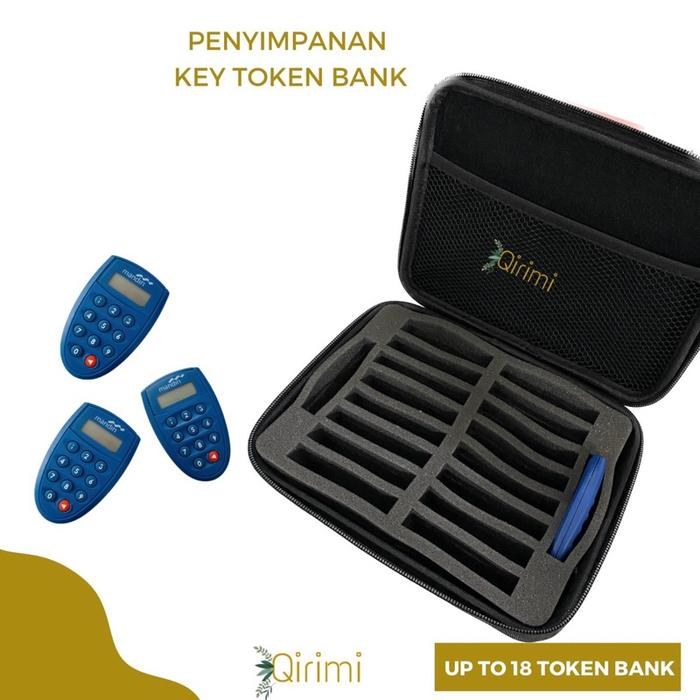 Jual TAS PENYIMPANAN KEY TOKEN BANK FOAM PORTABLE - SIZE L ISI 18 TOKEN ...