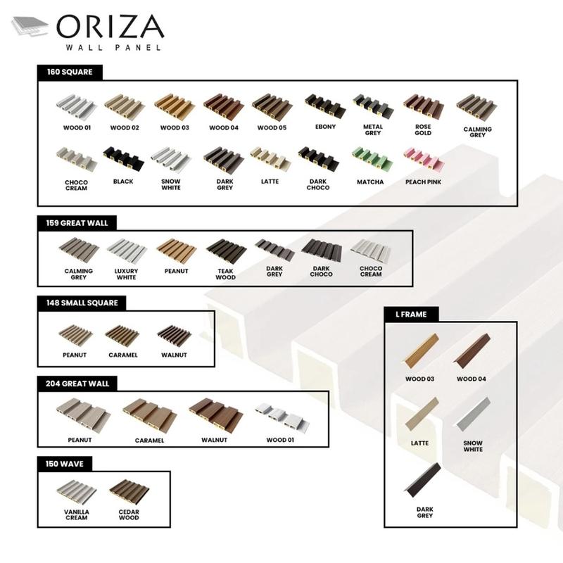 (HARGA PER BATANG) Oriza Wall Panel WPC 160 Square - Latte - Shop ...