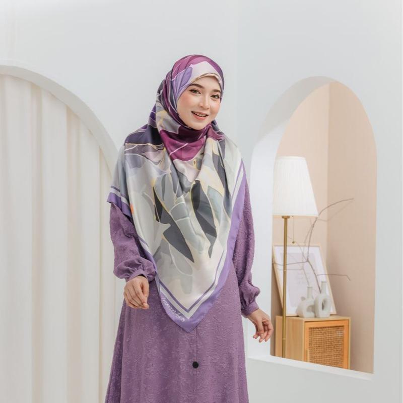 BAWAL PRINTED EDORA SATIN COTTON 2024 - TikTok Shop Malaysia