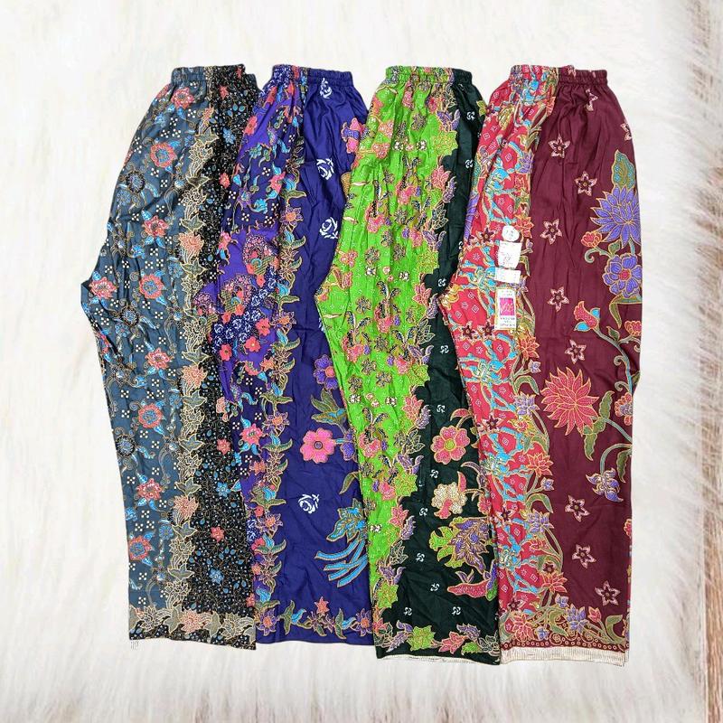 SELUAR BATIK 3 SETANGKAI POKET BERZIP - TikTok Shop Malaysia