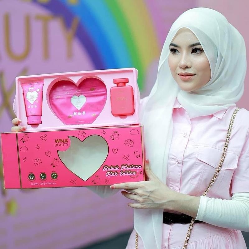 WNA BUBUK MUTIARA PINK EDITION 3IN1 SET PEMUTIH BADAN - TikTok Shop ...