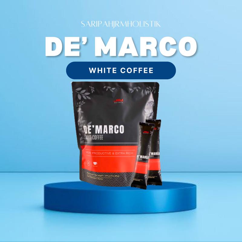DE' MARCO WHITE COFFEE JRM HOLISTIK Low Sugar Coffee - TikTok Shop Malaysia