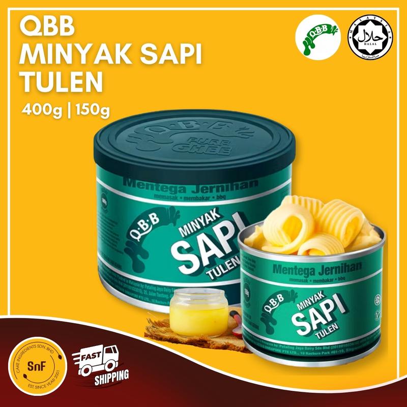 QBB Minyak Sapi Tulen Pure Butter Ghee Margerine Halal Sedap - TikTok ...