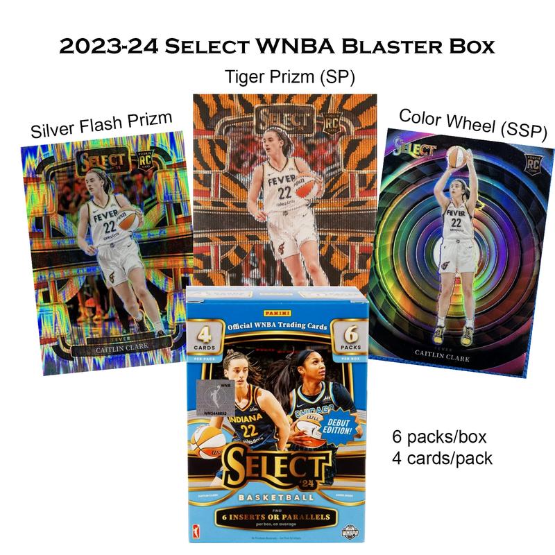 2024 WNBA Select Blaster Box- 24 cards per box - TikTok Shop Singapore