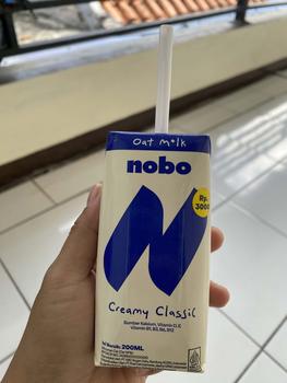 Nobo Oat Milk Creamy Oat 200ml | Oatside Mini Susu - Susu Nabati - Shop ...