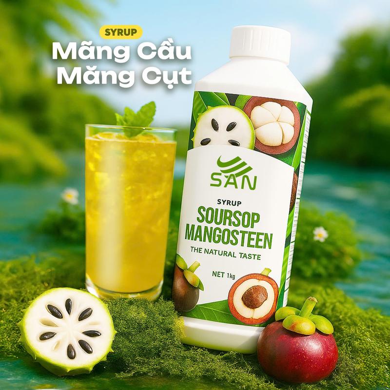 Syrup SAN MÃNG CẦU MĂNG CỤT (có mẫu thử) - Trái Cây Tự Nhiên - TikTok ...