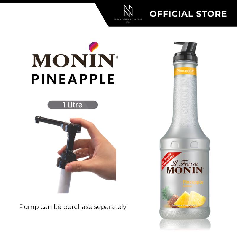 Monin Pineapple Fruitmix Puree Flavour Syrup Monin Pump 1Litre - TikTok ...