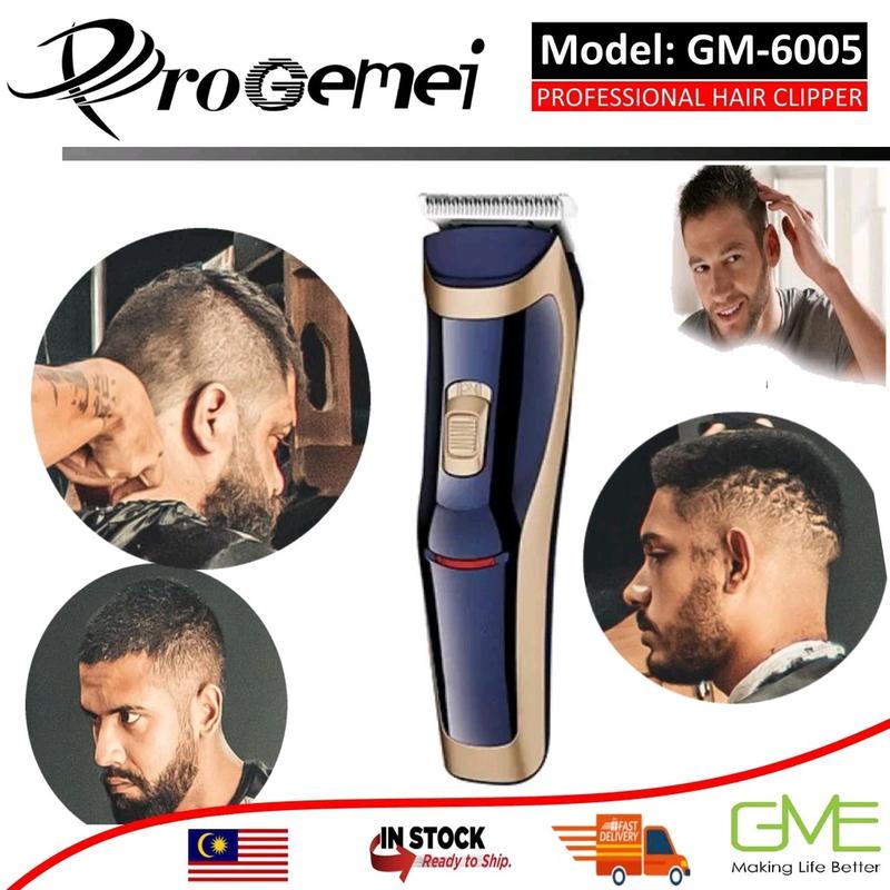 GEEMY 6005 RECHARGEABLE HAIR CLIPPER Rambut Salon Cukur - TikTok Shop ...