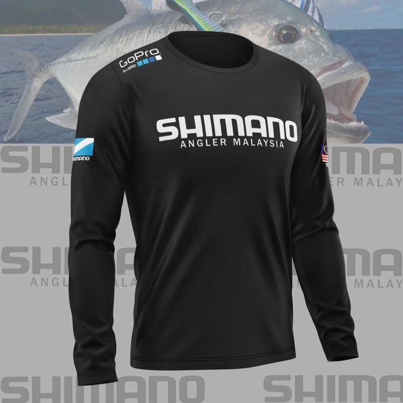 Baju Memancing, SHIMANO Angler Malaysia, Lengan Panjang, Bahan - TikTok ...