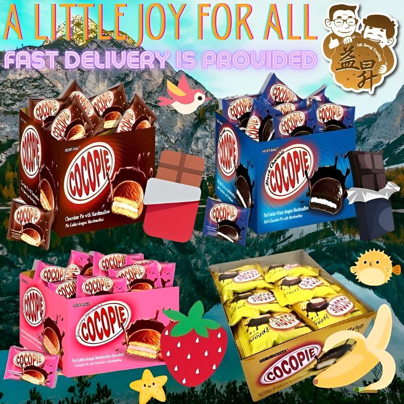 24 packs x 25gm - Cocoaland Cocopie Chocolate Pie with Marshmallow ...