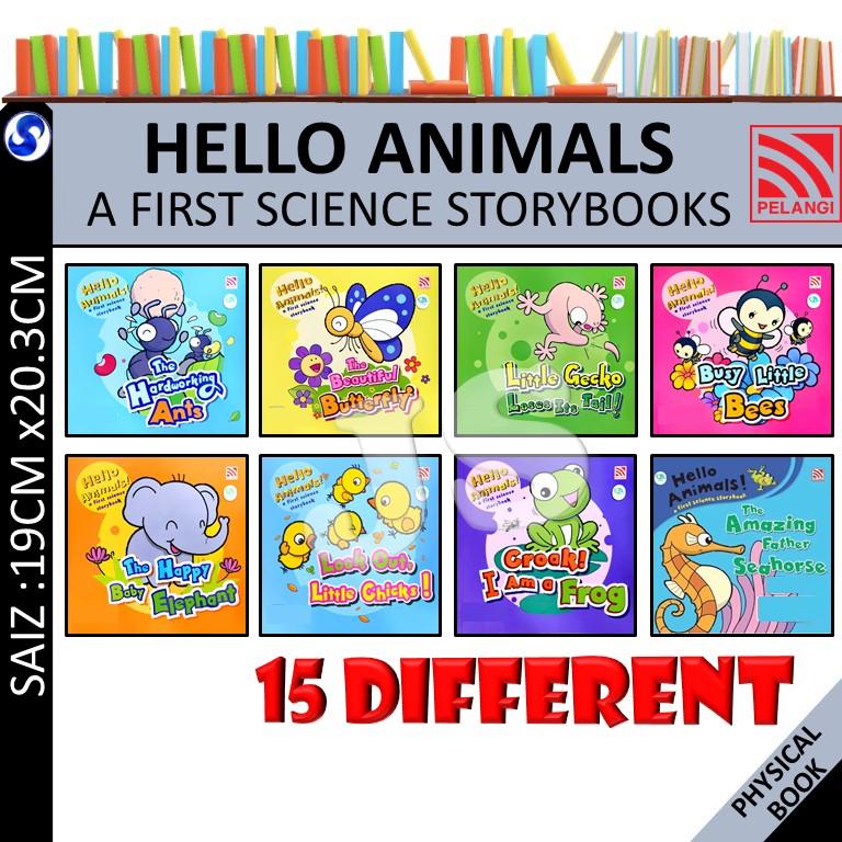 HELLO ANIMALS ! STORYBOOK-VERSION ENGLISH - PELANGI - TikTok Shop Malaysia