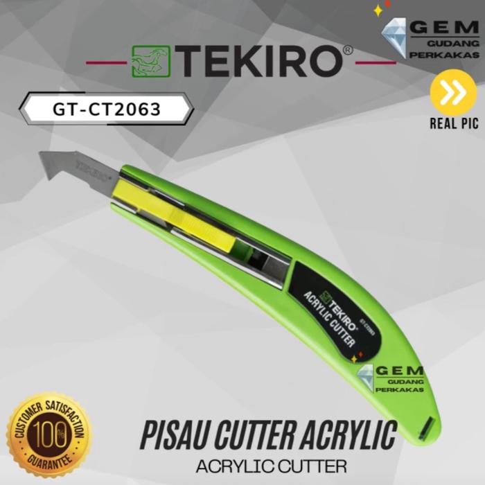 Jual TEKIRO GT-CT2063 ACRYLIC CUTTER / Pisau Cutter Acrylic Ukuran 10 ...