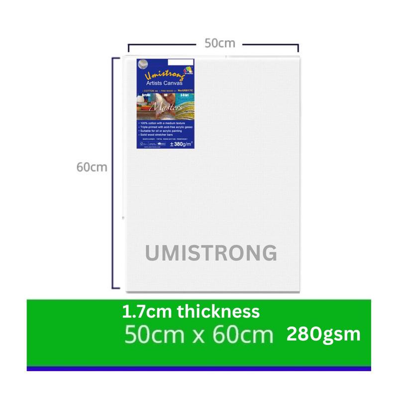 Umistrong 100% Stretched Cotton Canvas 50x60cm Painting Canvas - TikTok ...
