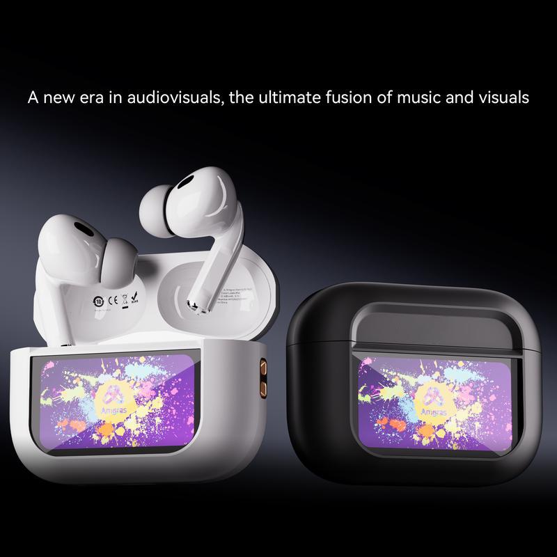 (COD)ANC noise-canceling in-ear lightweight headphones with built-in ...