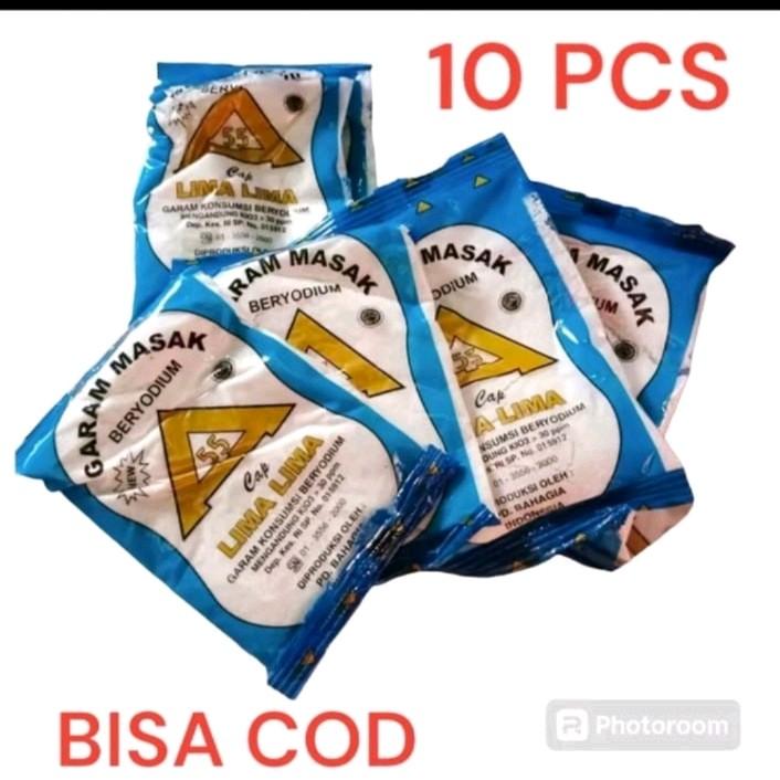 10 Pcs Garam Masak Beyodium 100gr COD- Bahan masak - Shop | Tokopedia