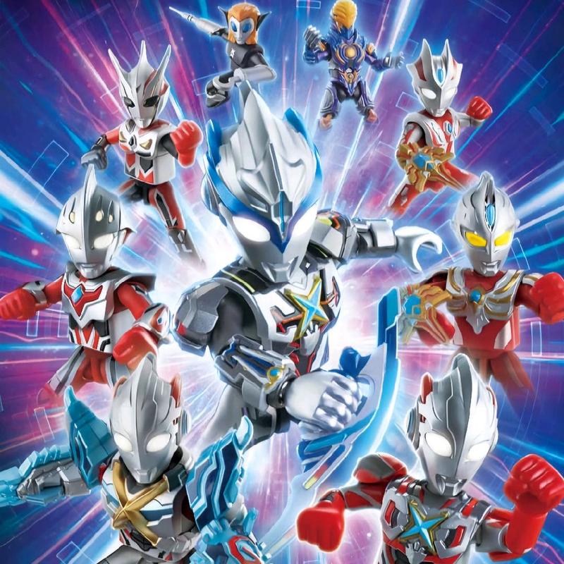 READY STOCK Blokees Ultraman Galaxy Version 15 : Blind Box 1 PCS / 1 ...
