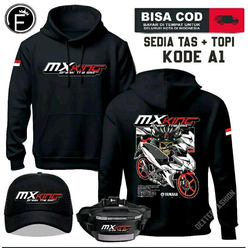 HOODIE MX KING 150CC ORIGINAL SWEATER MX KING KEREN DAN TERBARU - Shop ...
