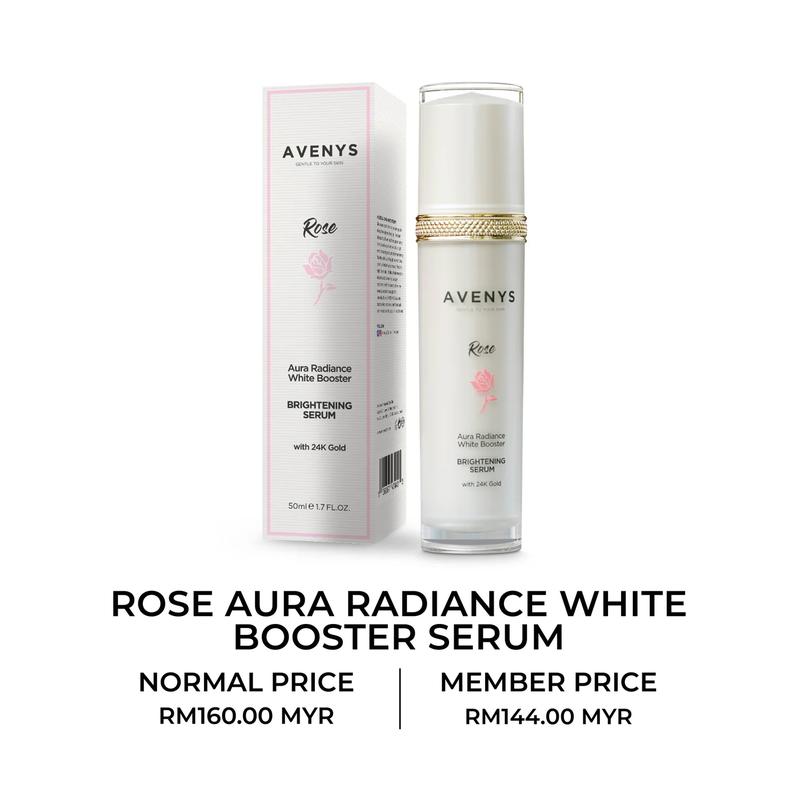 Rose Aura Radiance Serum | Avenys | Original HQ - TikTok Shop Malaysia