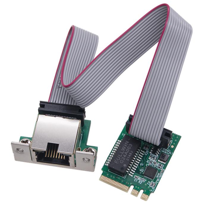 Jual M.2 A+E KEY 2.5G Ethernet LAN Card RTL8111H Chip Single Port ...