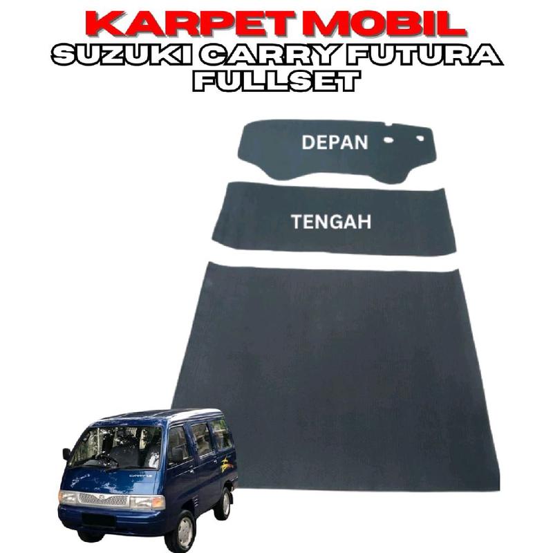 KARPET KARET MOBIL SUZUKI CARRY 1.0 MINIBUS FULL SETT - Shop | Tokopedia