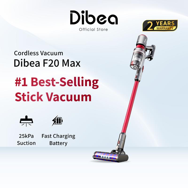 [Flagship] Dibea F20 Max Cordless Vacuum Cleaner Powerful 25,000 ...