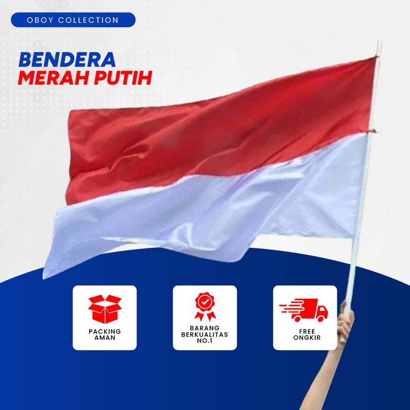 Bendera Merah Putih Kain Polyester Varian Sangsaka Indonesia - Shop ...